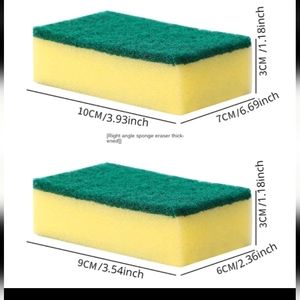 Kitchen | 10 Pcs Doublesided Cleaning Sponge | Poshmark